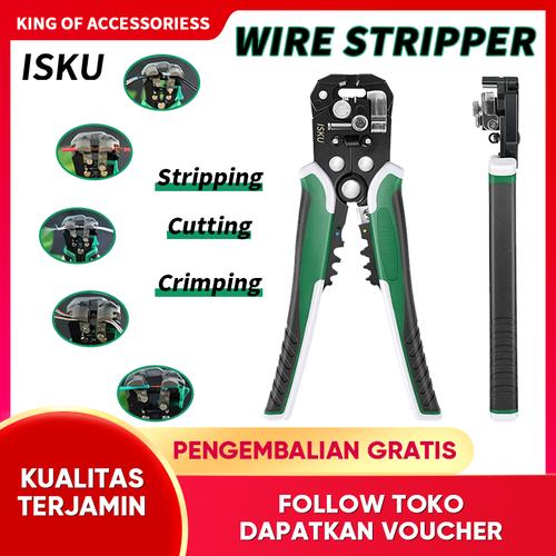 Promo Automatic Wire Stripper Crimper Cuter Pliers Crimping Tool Alat ...