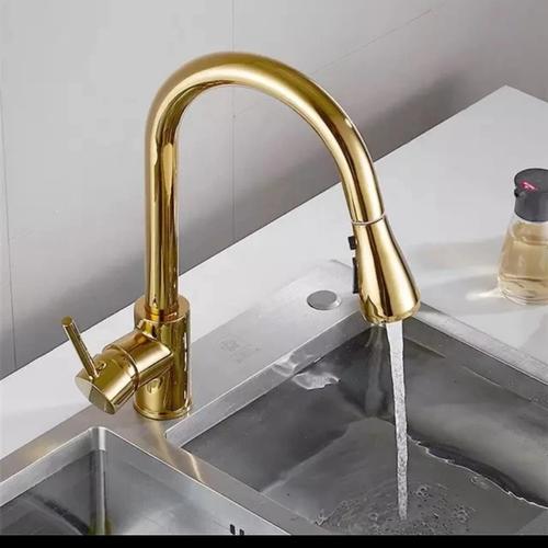 Jual KRAN CUCI PIRING TARIK MIXER MODEL TOTO PALOMA/KRAN SINK EMAS P/D ...