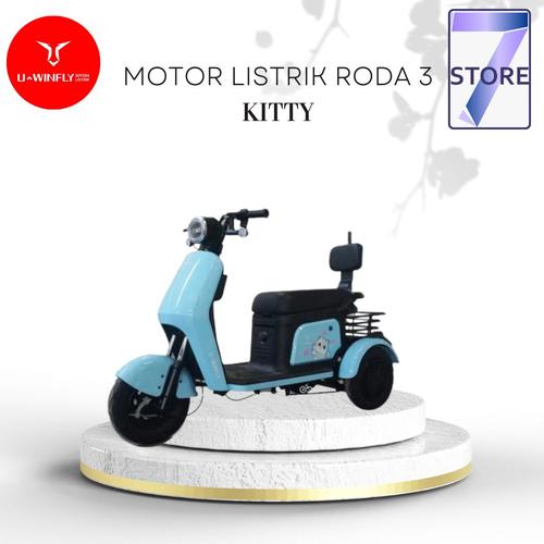 Jual SEPEDA LISTRIK SEPEDA MOTOR LISTRIK RODA 3 KITTY UWINFLY KITI ...