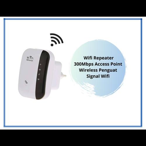 Jual Wifi Repeater 300Mbps Access Point Wireless Penguat Signal Wifi ...