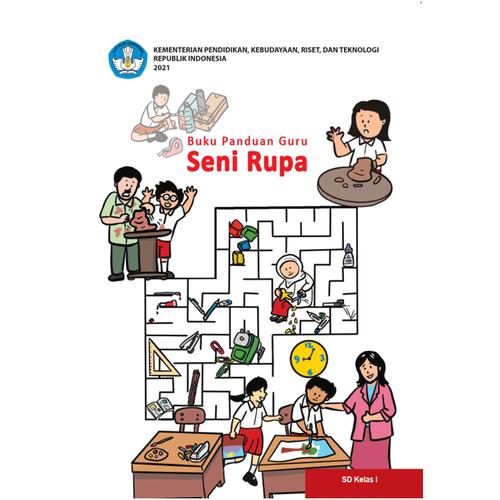 Jual Buku Panduan Guru Seni Rupa Kelas 1 SD MI K21 2021 BG Buku Guru - Kota Surabaya ...