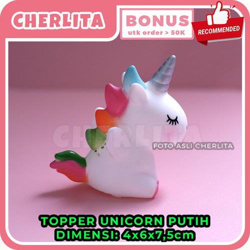 Jual Topper Unicorn Kuda Hiasan Kue Ultah Cake Topper Kartun Anak ...