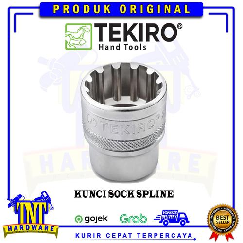 Jual TEKIRO SPLINE MATA SOCK 1/2" / SPLINE MATA SOCKET 1/2" ( 8MM-20MM ...