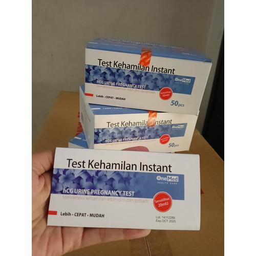 Jual Tes hamil onemed / Tes pack / test Pack / tespek ONEMED - 1Pack ...