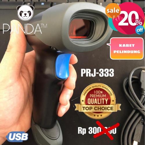 Jual PRJ 333 LASER BARCODE SCANNER 1D AUTO SCAN (USB) PANDA - panda - Jakarta Utara ...