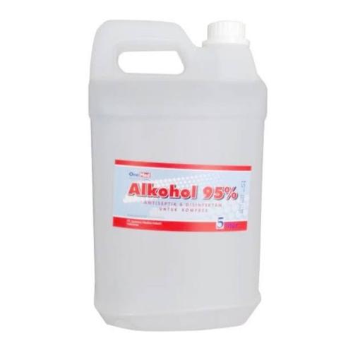 Jual One Med Alcohol 95% Dan 70% Kemasan galon isi 5 liter - 95% - Kota ...