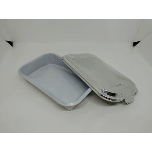 Jual ALUMINIUM FOIL TRAY PUTIH AX350 + TUTUP TRAY ALU AX350 - Kota ...
