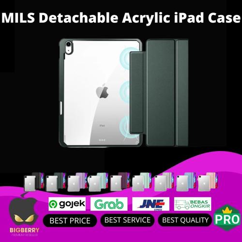 Jual MILS Detachable Acrylic Case iPad Pro 11 12.9 M2 Air Mini 10 10.9 ...