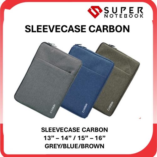 Jual TAS SLEEVE CASE SOFT CASE LAPTOP CARBON 13 14 INCH - Blue, 13 - 14 ...