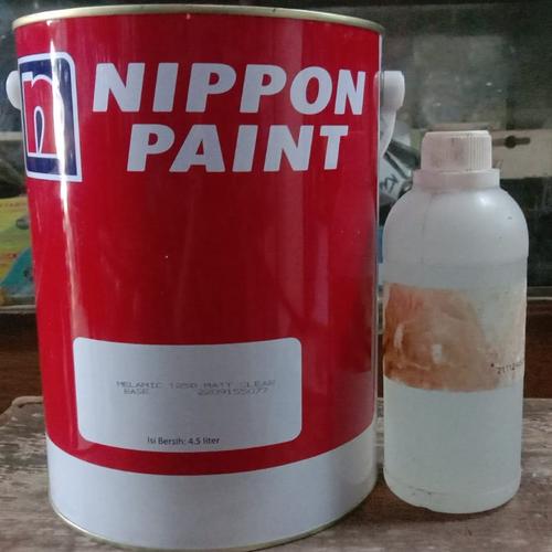 Jual MELAMIC 1250 Matt Clear Doff Dop & Hardener Galon 5 L Nippon Paint ...
