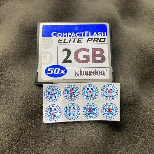 Jual COMPACT FLASH MEMORY CARD ELITE PRO KINGSTON - 2GB - Jakarta Barat ...