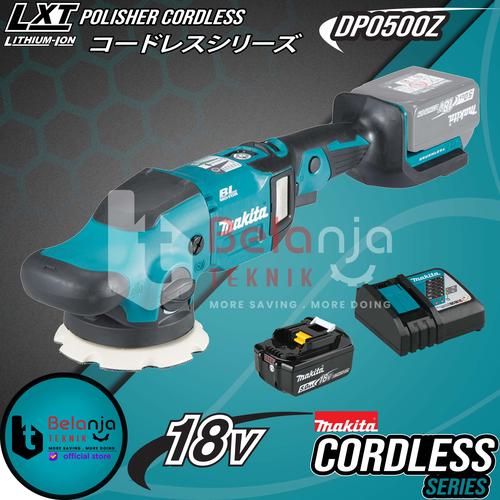 Promo Makita Mesin Amplas Baterai DPO500Z Random Orbit Polisher ...