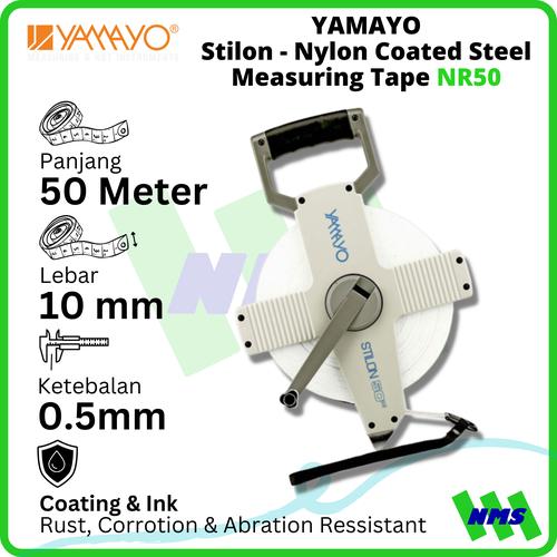 Jual Meteran YAMAYO 50M Meter Stilon NR50 Steel Plat Baja Original ...