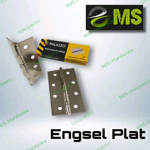 Jual Engsel Plat Pintu / Engsel Plat Jendela 3inch 4inch Palazzo / HPP ...