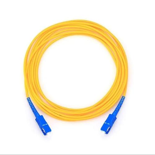 Jual FO Kabel Fiber Optic 5 m Patch Cord Warna Kuning Single Mode sc sc ...