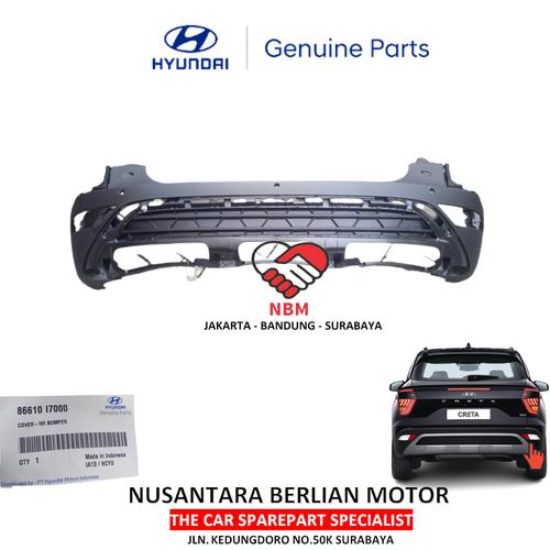 Jual BUMPER BELAKANG / RR HYUNDAI CRETTA 86610-I7000 HYUNDAI GENUINE ...
