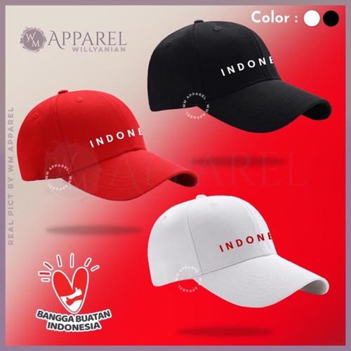 Jual Topi baseball Indonesia Classic by WM Premium quality fabric ...