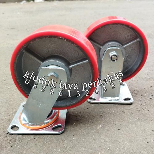 Jual sagenwerk ban roda trolley 4 inch model hidup-mati kapasitas 300 ...