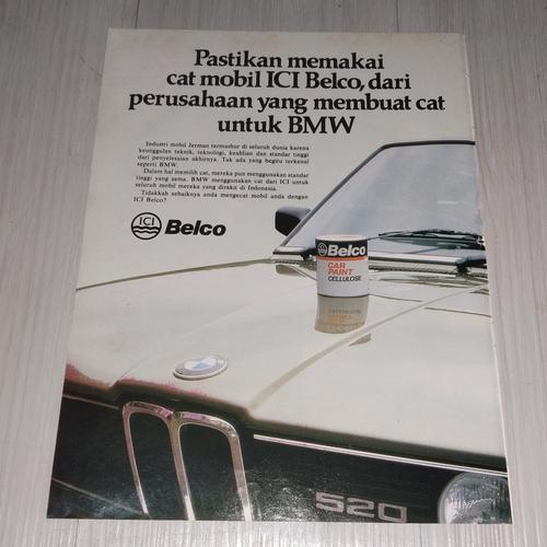 Jual Iklan Cetak Jadul Cat Mobil Belco - Putih - Kota Bandung - Kawan ...