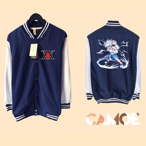 Jual Jaket Varsity Baseball Killua Zoldyck Godspeed Lightning Hunter X ...