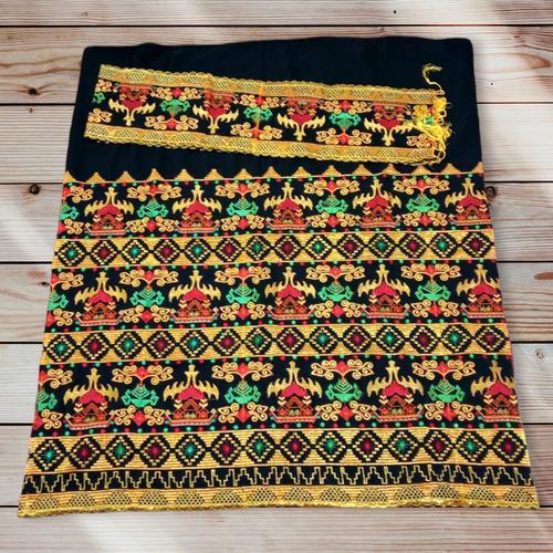 Jual kain tapis lampung tiga tingkat motif rumah siger - Kota Bandar ...