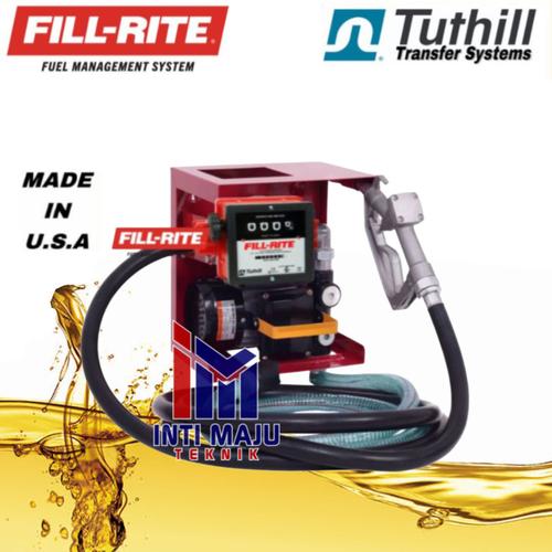 Jual Flow meter Minyak Solar Set Pomp Transfer BBM Pompa Set Fill Rite ...