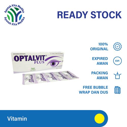 Jual Optalvit Plus Kemasan Box Suplemen Membantu Memelihara Kesehatan ...