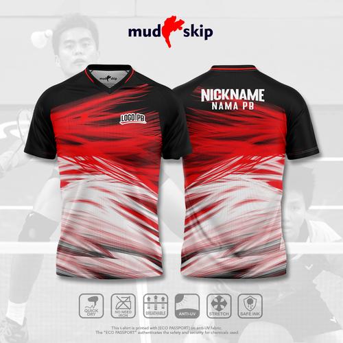 Jual Kaos Jersey Badminton Bulutangkis / Custom Nama Logo / B-029 ...