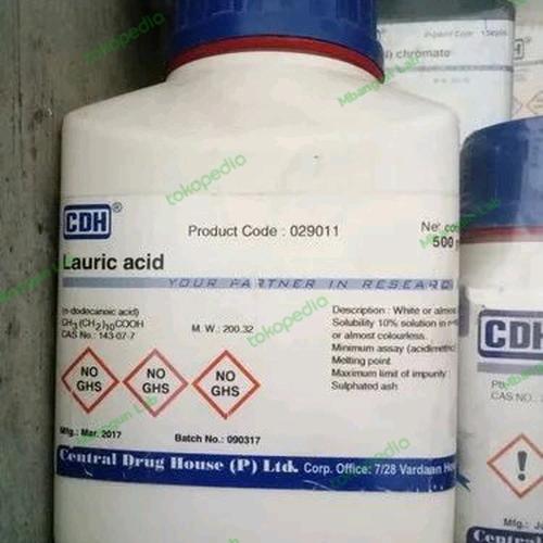 Jual lauric acid for analysis / asam laurat CDH Fine ecer 10G - Kota ...
