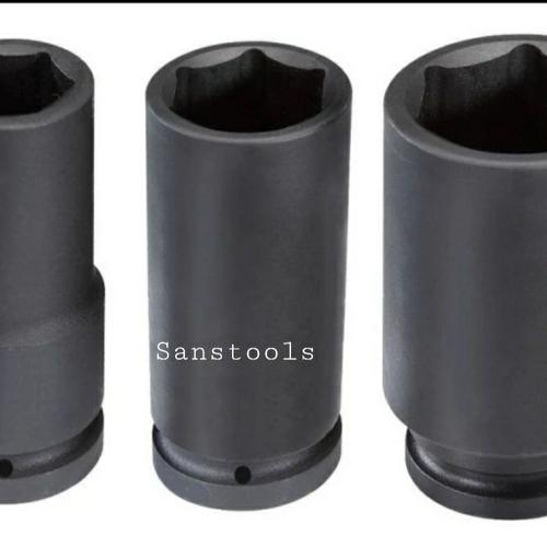 Jual Mata Kunci Sock panjang Deep impact socket wrench Drive 1" Genius ...