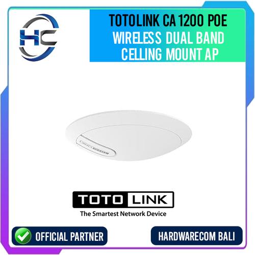 Jual TOTOLINK CA1200-POE - AC1200 Wireless Dual Band Ceiling Mount AP ...