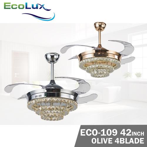 Promo Ecolux ceilling fan / Kipas Angin Lampu Hias Gantung / Eco-109 ...
