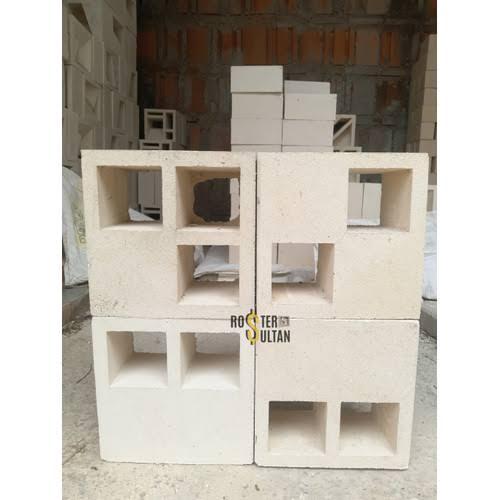 Jual Roster beton minimalis Dadu Putih ukuran 20cm×20cm - Putih ...