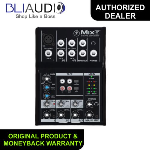 Jual Mackie MIX5 Compact Mixer 5 Channel - Jakarta Utara - Bliaudio ...