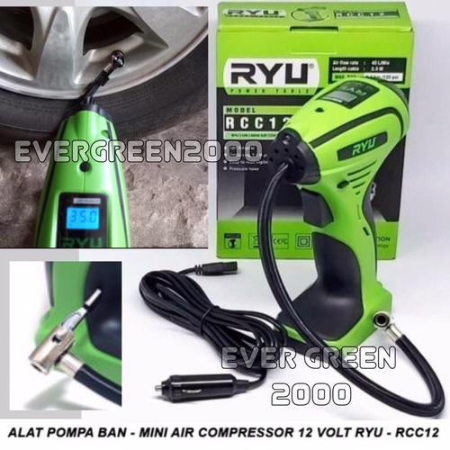 Jual Real Mini Compresor RYU 12 Volt DC - Kompresor Otomatis - Setting ...