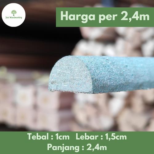 Jual JU-A11 LIST PROFIL HMR HIJAU WALL MOULDING WAINSCOTING WALL PANEL ...