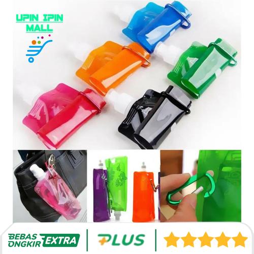 Jual Botol Minum Lipat Camping Hiking Drinking Bottle 500ml - V5 ...