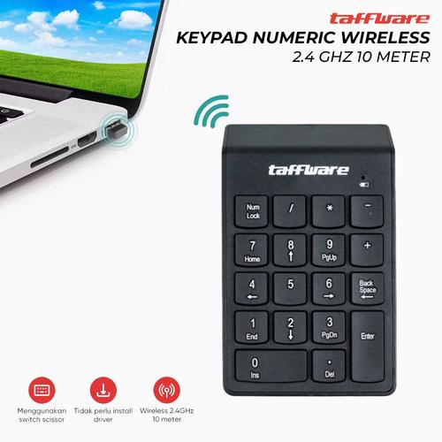 Jual Keyboard Numeric Numpad Angka Keypad Numeric Keyboard Wireless 2 ...