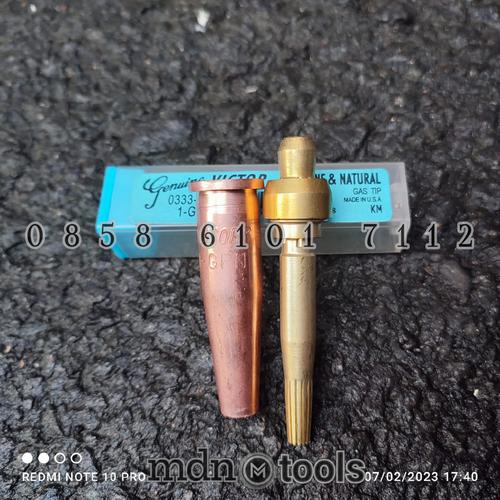 Jual nozzle gas cutting tip victor propane dan natural gas tip lpg - No ...