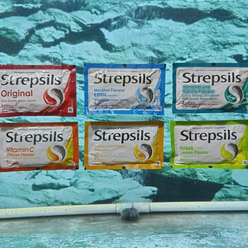 Jual strepsils permen tenggorokan isi 8 butir - menthol flavour, 6 ...