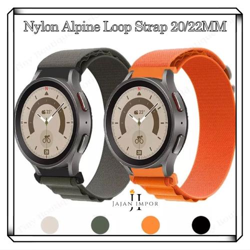 Jual Tali jam Loop Alpine UNIVERSAL model i watch 20mm 22mm elastis nilon - Hitam, 20mm ...