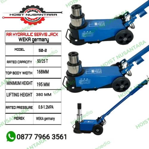 Jual Air hydraulic jack 50 Ton Dongkrak buaya 50ton Weka germany ...