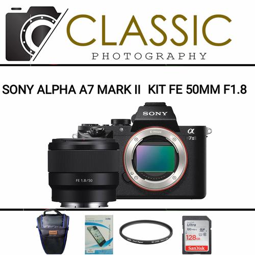 Jual SONY ALPHA A7 MARK II KIT FE 50MM F/1.8 / KAMERA SONY A7 II KIT ...