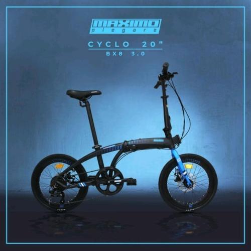 Jual sepeda lipat 20 inch maximo cyclo 8 sp - Kab. Bogor - gemilang ...