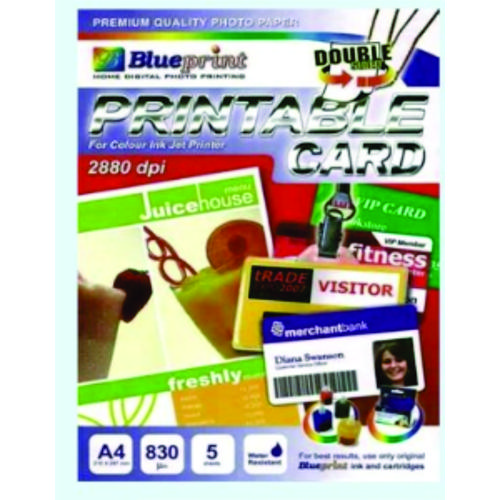 Jual kertas pvc id card blueprint a4 BLUE PRINT KERTAS ID CARD - Kota ...