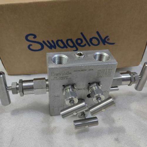 Jual Manifold 5way 1/2" NPT 5-Valve Ball Tip 6000PSI Swagelok SS-V5NBF8 ...