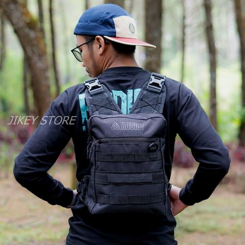 Jual tas rompi motor protector chest rig bag pelindung dada premium ...