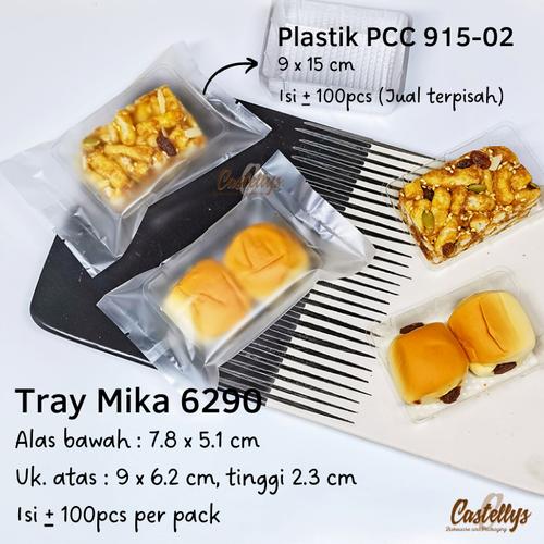 Jual Tray Mika Plastik T6290 6290 Kue Kering Nastar Snack Nougat ...