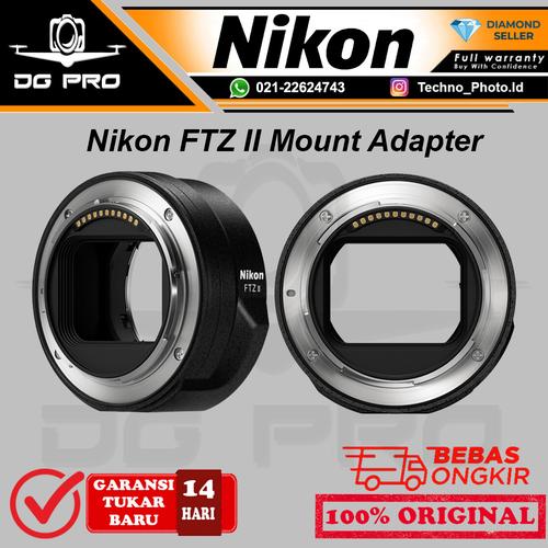 Jual Nikon Mount Adapter FTZ II Nikon Lens Adapter FTZ Mark 2 Original - Jakarta Pusat - DG PRO ...