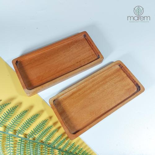 Jual NAMPAN MINI LEPEK SNACK KAYU MAHONI KOTAK 21X10 CM FOODGRAGE - Kab ...